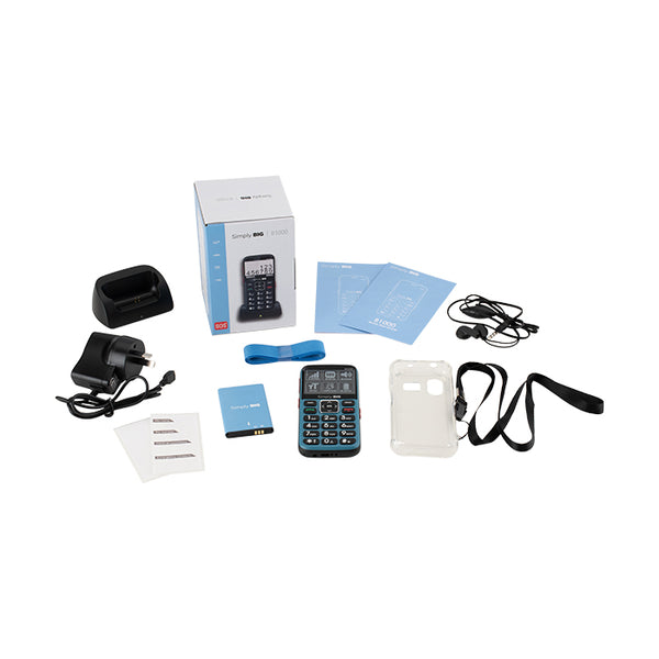 Blue Mobile Phone – Simply Big New Zealand