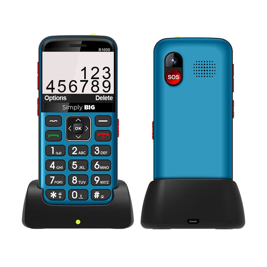 Blue Mobile Phone – Simply Big New Zealand